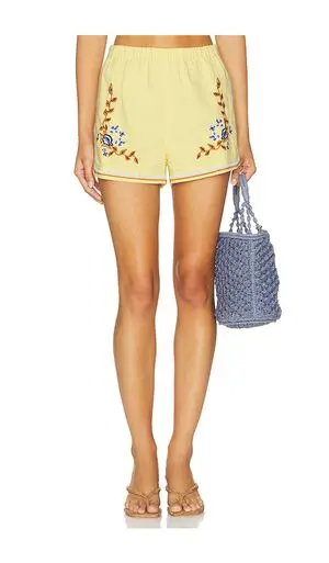 CLEOBELLA Wes Short In Yellow - Impala