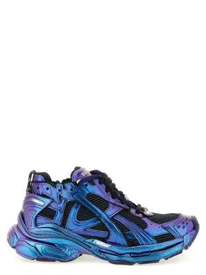 Balenciaga Runner Iridescent' Sneakers - Blue