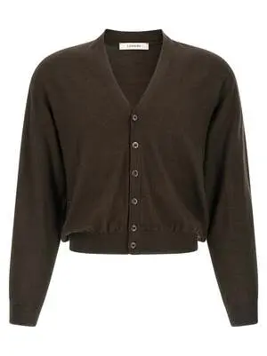 LEMAIRE Twisted' Cardigan - Brown