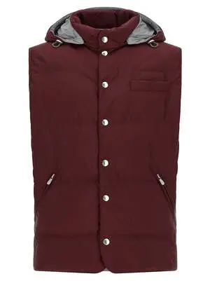Brunello Cucinelli Padded Vest - Multicolor