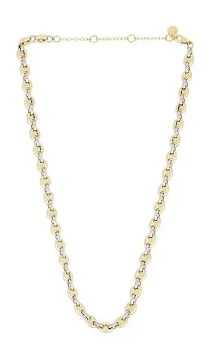 BAUBLEBAR Baublebar Thalia Necklace In Metallic Gold.