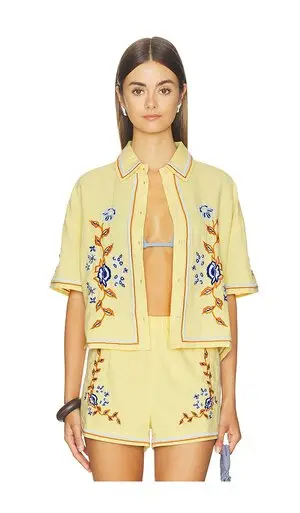 CLEOBELLA Wynona Top In Yellow