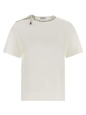 Burberry Frankie Bow T-shirt - White