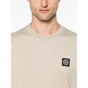 Stone Island Neutrals T-shirts & Vests T-shirts
