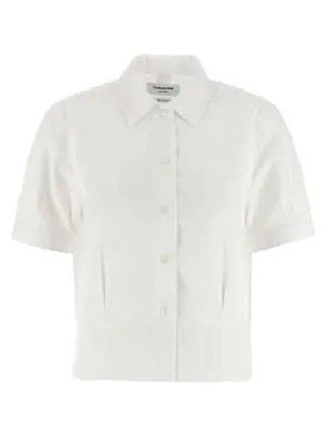 Thom Browne Cotton Poplin Sash Shirt