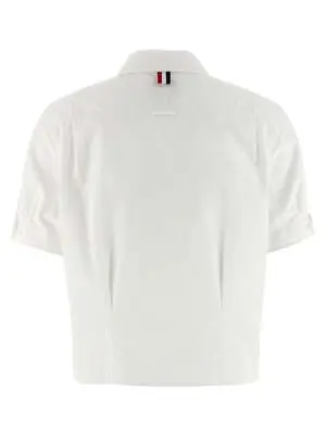 Thom Browne Cotton Poplin Sash Shirt