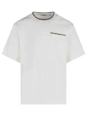 Burberry Ryan' Cotton T-shirt - White