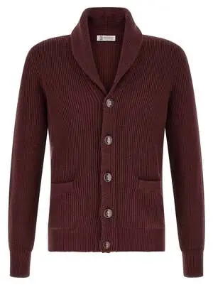 Brunello Cucinelli Malfilé Cotton Cardigan - Multicolor