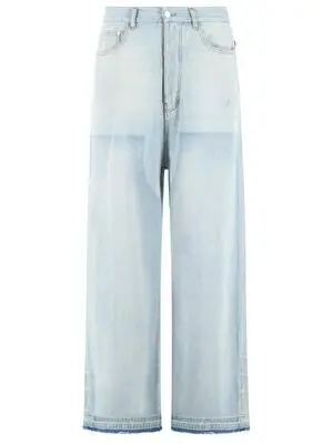 Amiri Carpenter Light Denim Jeans - Blue