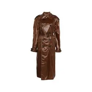 Saint Laurent Double-breasted Trench Coat - Brown