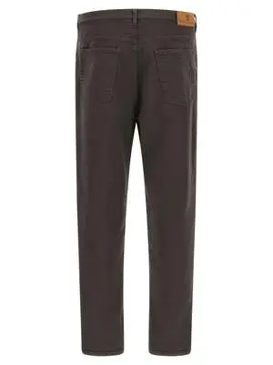 Brunello Cucinelli Garment-dyed Denim Jeans