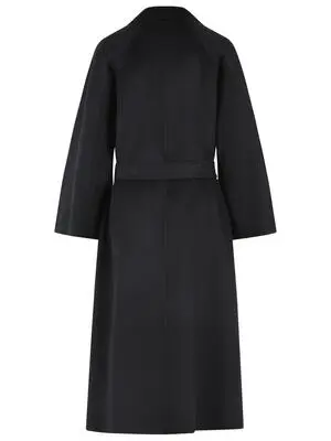 Max Mara Icon Ludmilla Cashmere Coat - Black