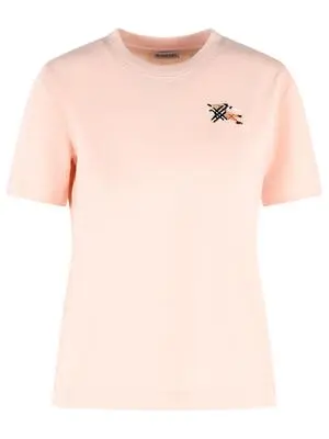Burberry Frankie Cotton T-shirt - Pink