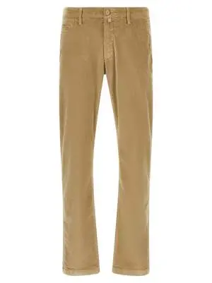 Jacob Cohen Bobby" Corduroy Chinos - Cream