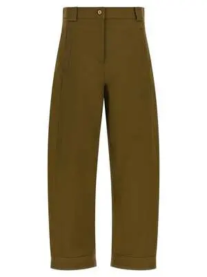Max Mara Contrast Stitching Pants For Women