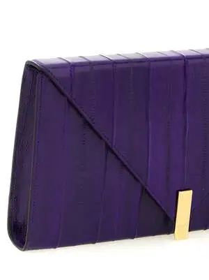 GIUSEPPE ZANOTTI Tuxedo Clutch - Purple
