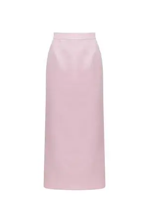 GEORGETTE The Satin Dream Skirt - Pink