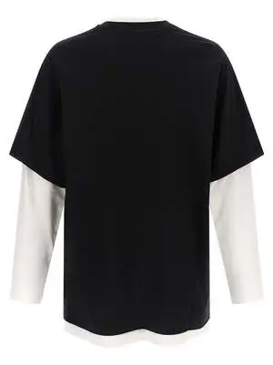 Moschino Double Layer 'rebel' T-shirt - Multicolor