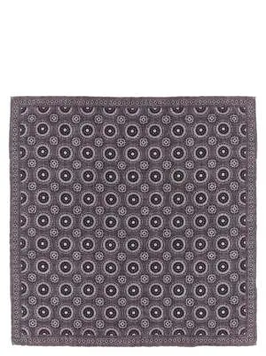 Brunello Cucinelli Double-face Pocket Clutch In Silk - Multicolor