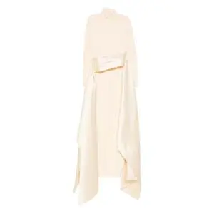Solace London Neutrals Dresses Cocktail & Party Dresses - Cream