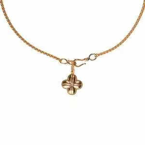 IN CAUDA VENENUM Fortune Necklace - Gold