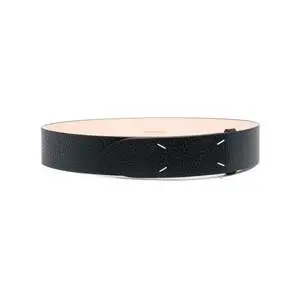 MAISON MARGIELA Calf Leather Belt - Black
