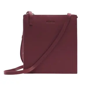 ÉCOTORIE Polly Wine Calf Leather Bag
