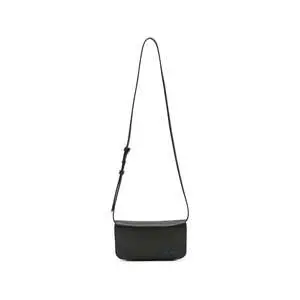 Marni Leather Messenger Bag - Black