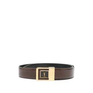 Saint Laurent Belts - Brown
