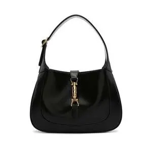 Gucci Leather Shoulder Bag - Black
