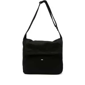 Our Legacy Washed Denim Shoulder Bag - Black