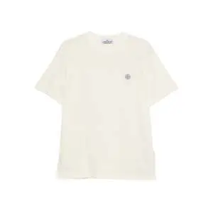 Stone Island Neutrals T-shirts & Vests T-shirts - Cream