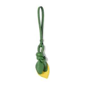 Jacquemus Keyring With Knot And Leaf Detailing - Multicolor