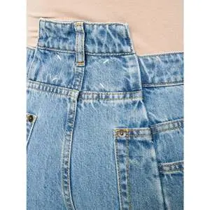 MAISON MARGIELA Cotton-denim Wide-leg Jeans - Blue