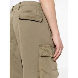 Our Legacy Wide-leg Cargo Trousers - Green
