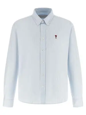 AMI Paris De Coeur' Shirt - Blue