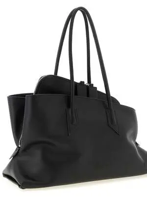 Attico La Passeggiata Medium Shoulder Bag - Black