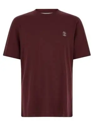 Brunello Cucinelli Stemma Solomeo' T-shirt - Multicolor