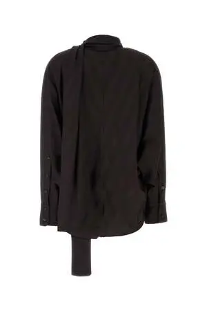 Sportmax Viscose Shirt With Striped Embroidery