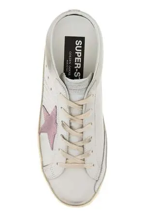GOLDEN GOOSE Leather Super-star Slip-on Sneakers