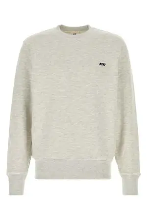 AUTRY Melange Light Cotton Sweatshirt - Grey