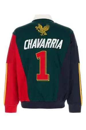 ADIDAS BY WILLY CHAVARRIA Two-tone Cotton Blend Watsonville Sweatshirt