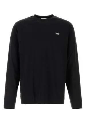 AUTRY Cotton T-shirt - Black