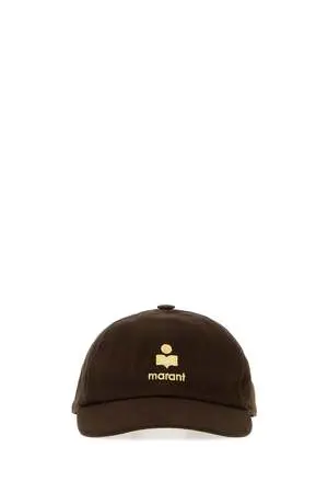 Isabel Marant Étoile Chocolate Cotton Tomas Baseball Cap