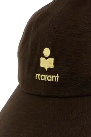 Isabel Marant Étoile Chocolate Cotton Tomas Baseball Cap