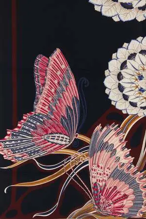 FERRAGAMO Printed Silk Foulard