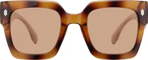 Zenni Oversized Square Rx Sunglasses Plastic Full Rim Frame - Tortoiseshell