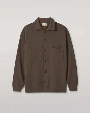 Johnstons Of Elgin Tweel Grey & Cahmere Hirt