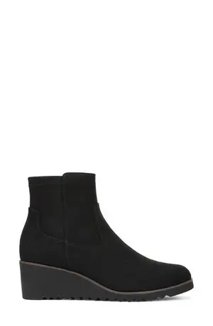 LIFESTRIDE Zionne Wedge Ankle Bootie - Black
