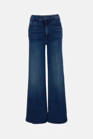 MOTHER The Hustler Roller Sneak Jeans - Blu